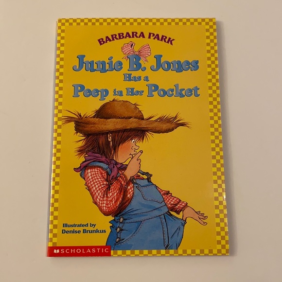 Book | Other | Junie B Jones Has A Peep In Her Pocket By Barbara Park ...